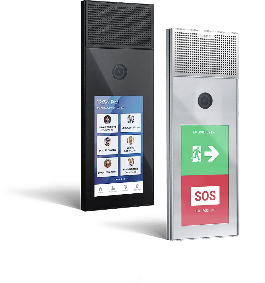 Touchscreen-Sprechanlagen für Innenbereiche | Moderne Kommunikation ...