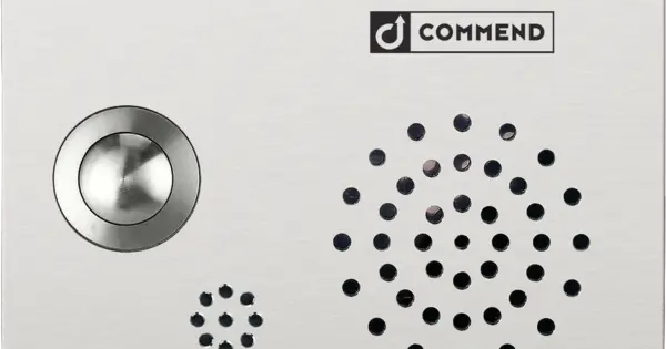 Compact Intercom Stations for 2 Gang Boxes | Commend Americas