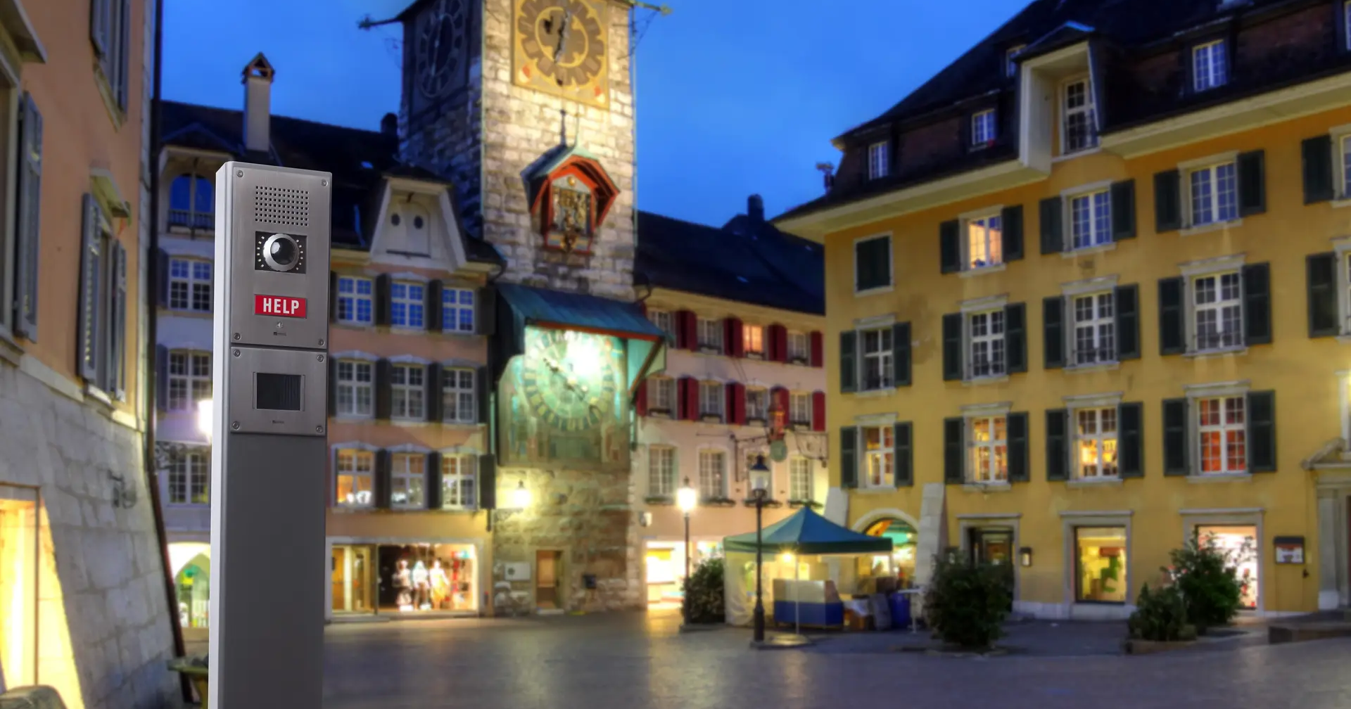 Compact Communication Column for various Applications | Commend UK