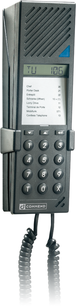 EE 320AS - Digital Master Station for Wall Mounting | COMMEND