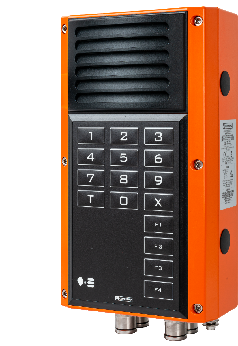 EX 7504D 2 AC S - Digital Intercom for explosive environments | COMMEND