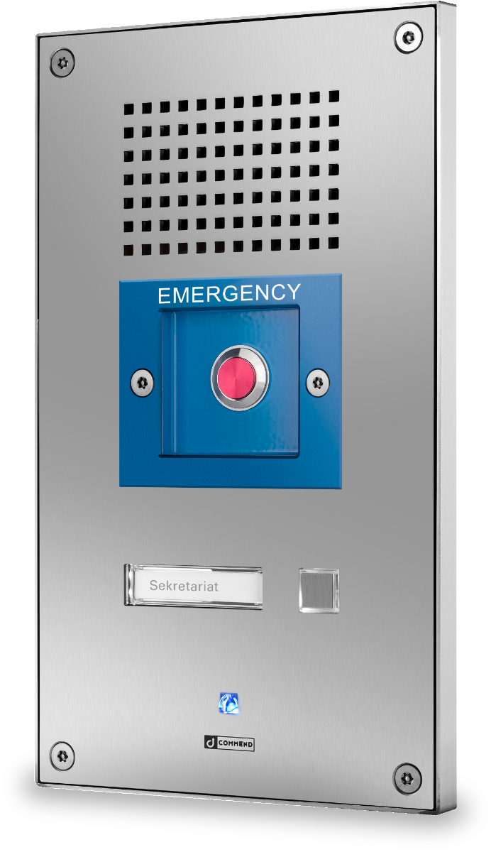 Commend UK - WS 201 SOS V D - Intercom stations for indoor and outdoor ...